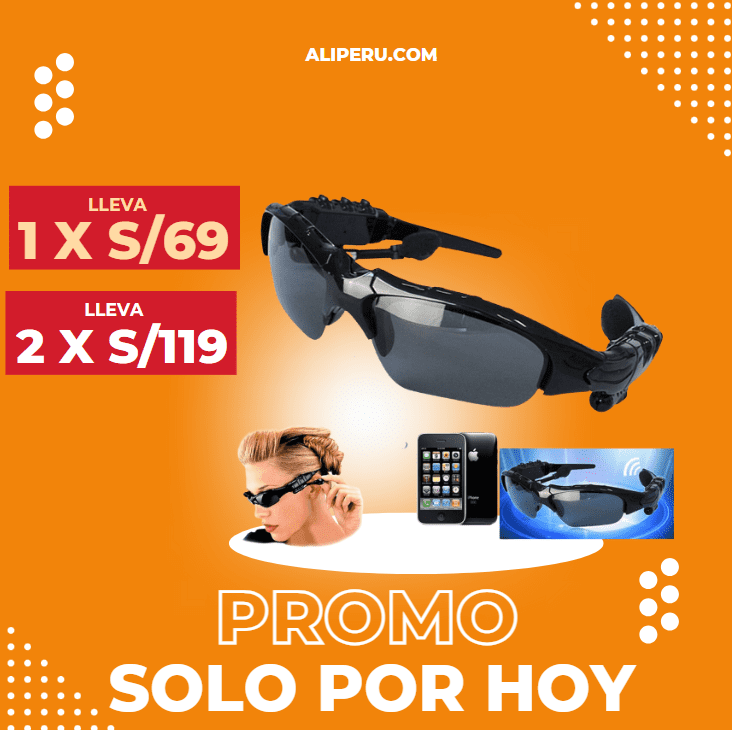 LENTES MÁGICOS BLUETOOTH | ENVÍO GRATIS – ALIPERU